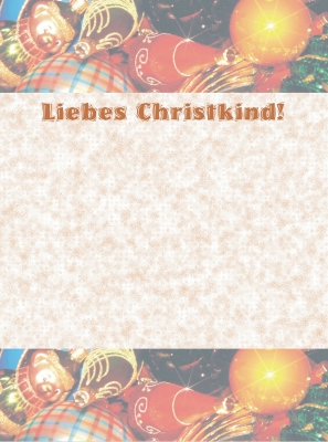 Wie Schreibt Man Einen Brief Ans Christkind