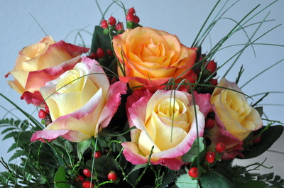 Kostenloses Foto: Rosenstrauß - pixelio.de